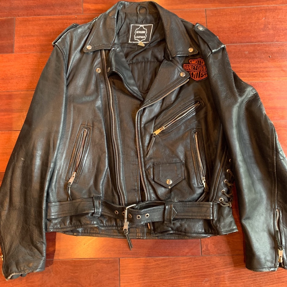 Mens Harley Davidson Motorcycle Jacket - Gem